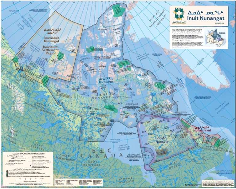 Inuit Nunangat Map — Inuit Tapiriit Kanatami