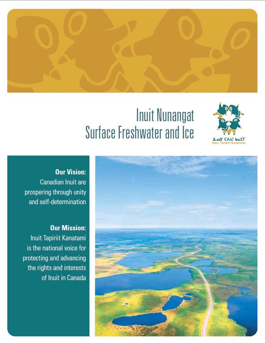 Inuit Nunangat Surface Freshwater and Ice — Inuit Tapiriit Kanatami